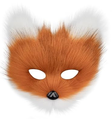 Furry Animal or Handmade Needle Felted Masks - Halloween Haven